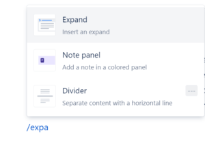 Confluence Expand macro explained - Actonic – Unfolding your potential