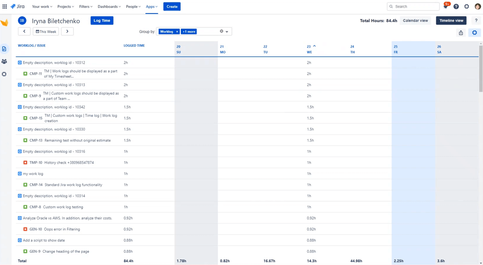 Jira time tracking best practices: How to use “My Timesheets” in ...