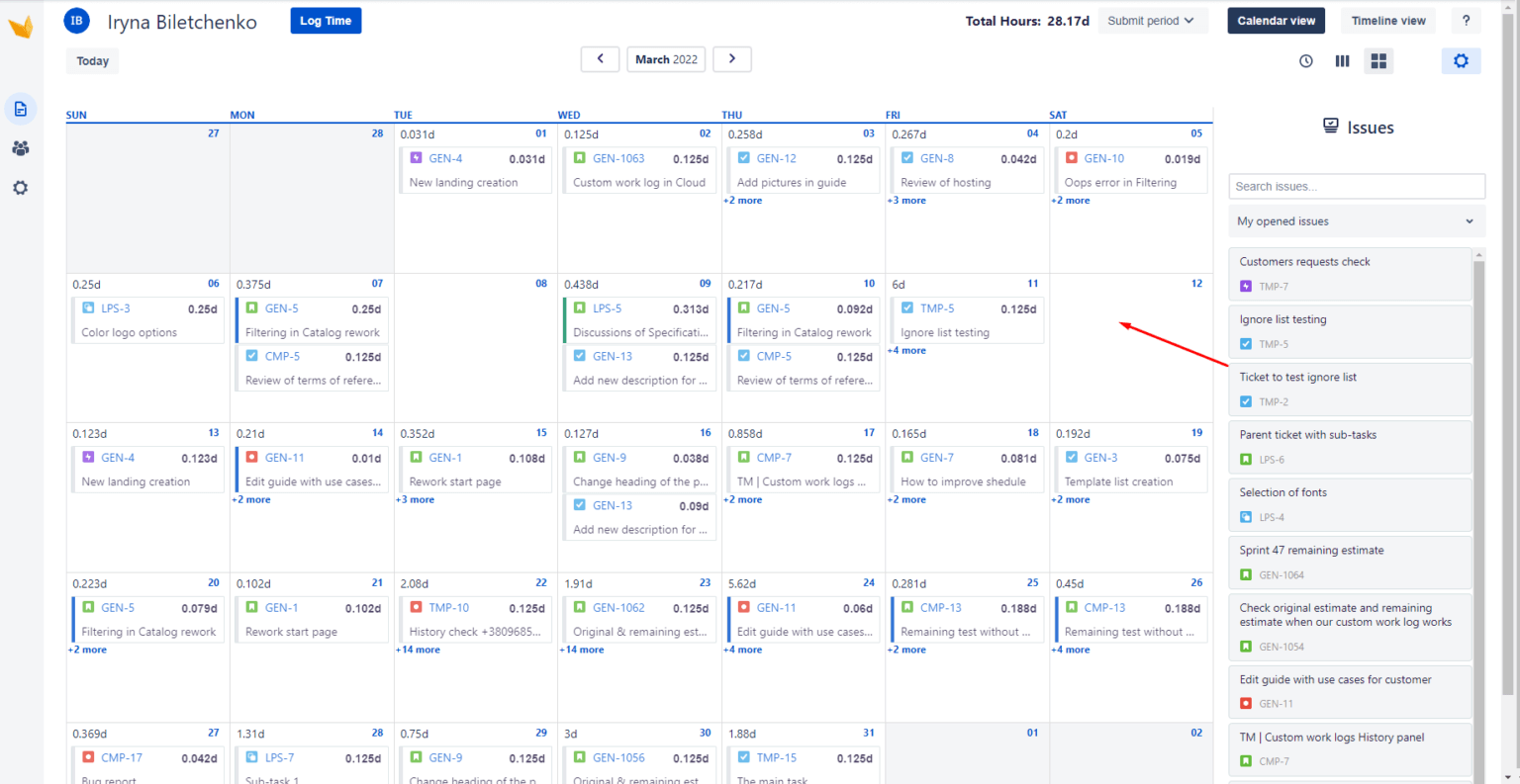 Jira time tracking best practices: How to use “My Timesheets” in ...