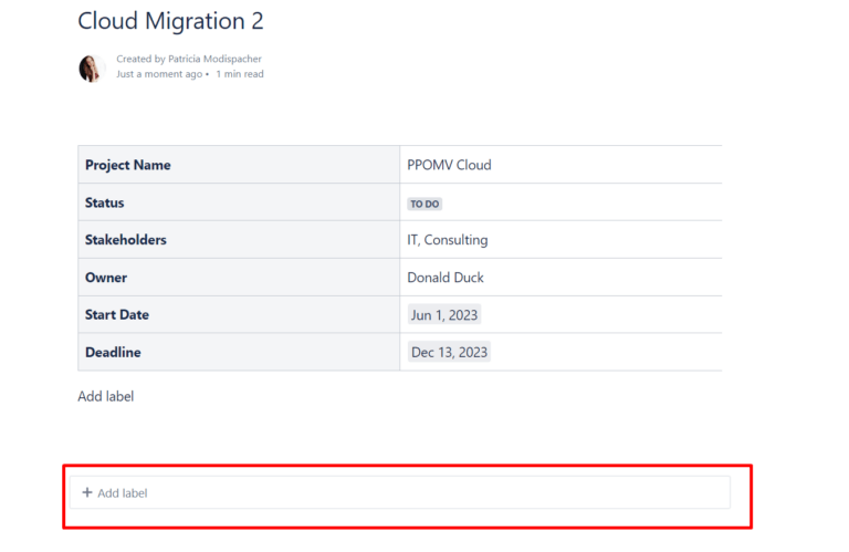 How to use Page Properties Macros in Confluence - Actonic – Unfolding ...