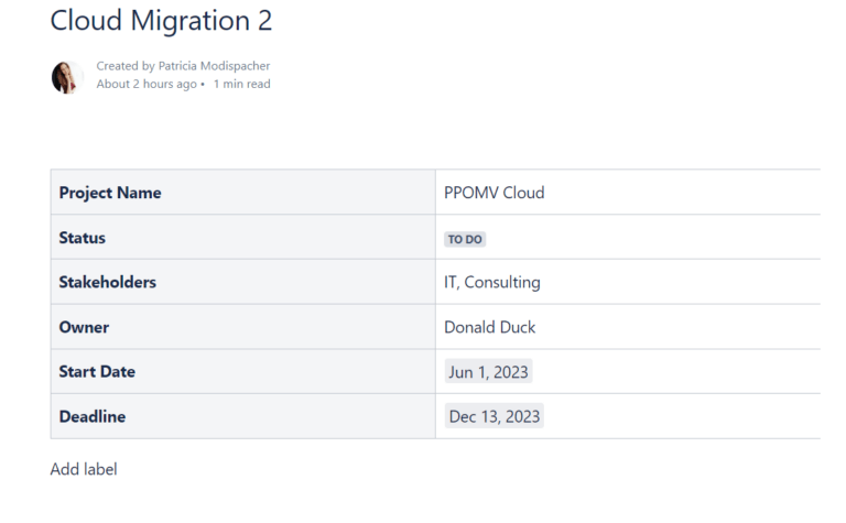 How to use Page Properties Macros in Confluence - Actonic – Unfolding ...