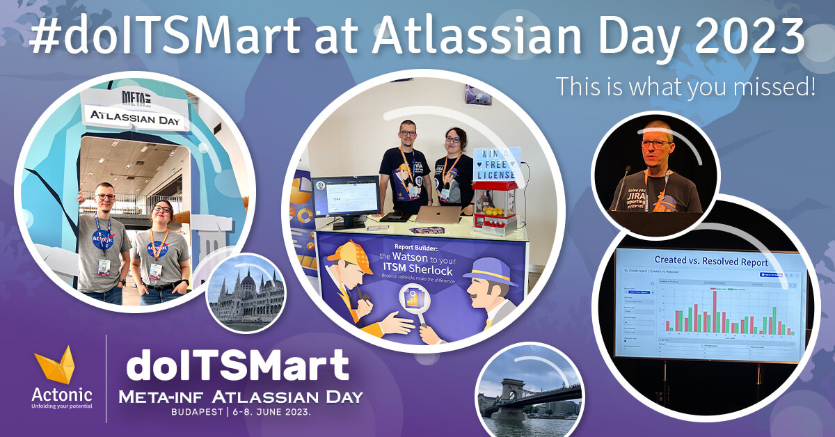 #doITSMart at Atlassian Day 2023 - Actonic – Unfolding your potential
