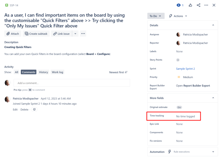 Time Tracking in Jira: Detailed Guide for 2023 - Actonic – Unfolding ...