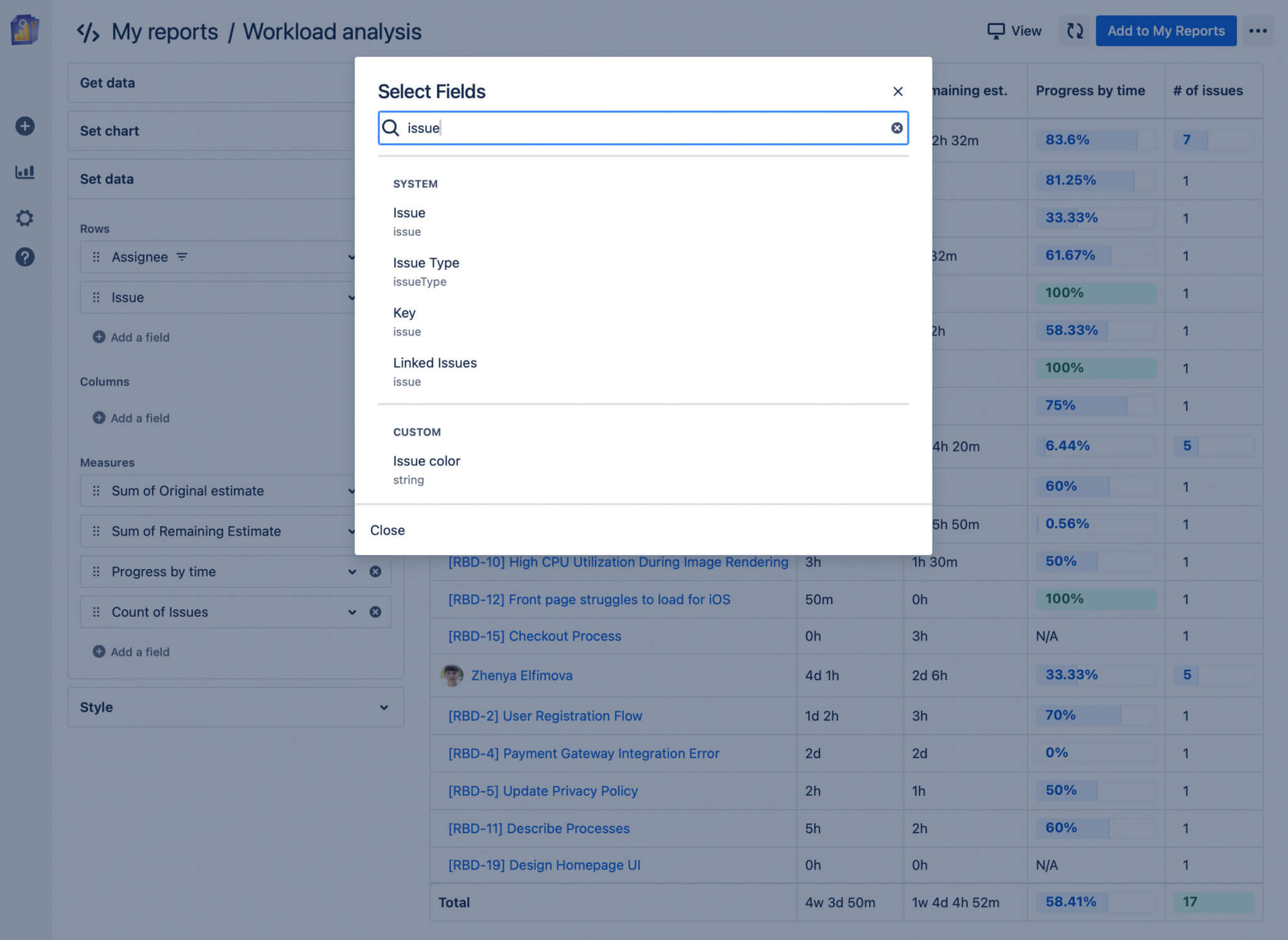 “Jira workload by assignee”: keep track of your team’s workload and ...