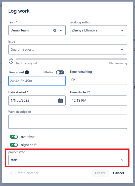 Worklog attributes: How to mark worklogs with specific information ...