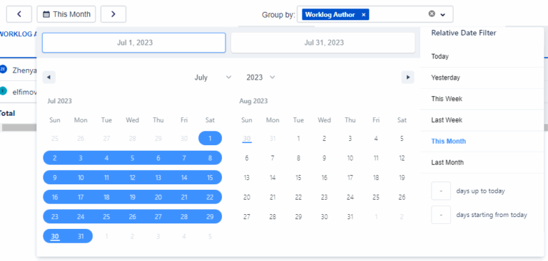 Building team timesheets - Actonic – Unfolding your potential