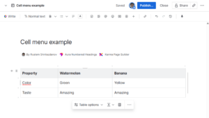 How to Change the Background Color of a Cell in a Confluence Cloud ...